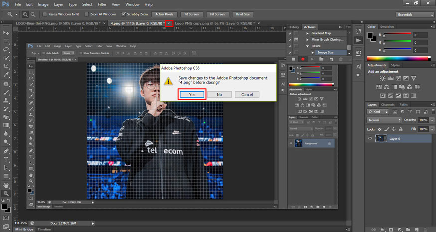 How to batch resize images in Photoshop